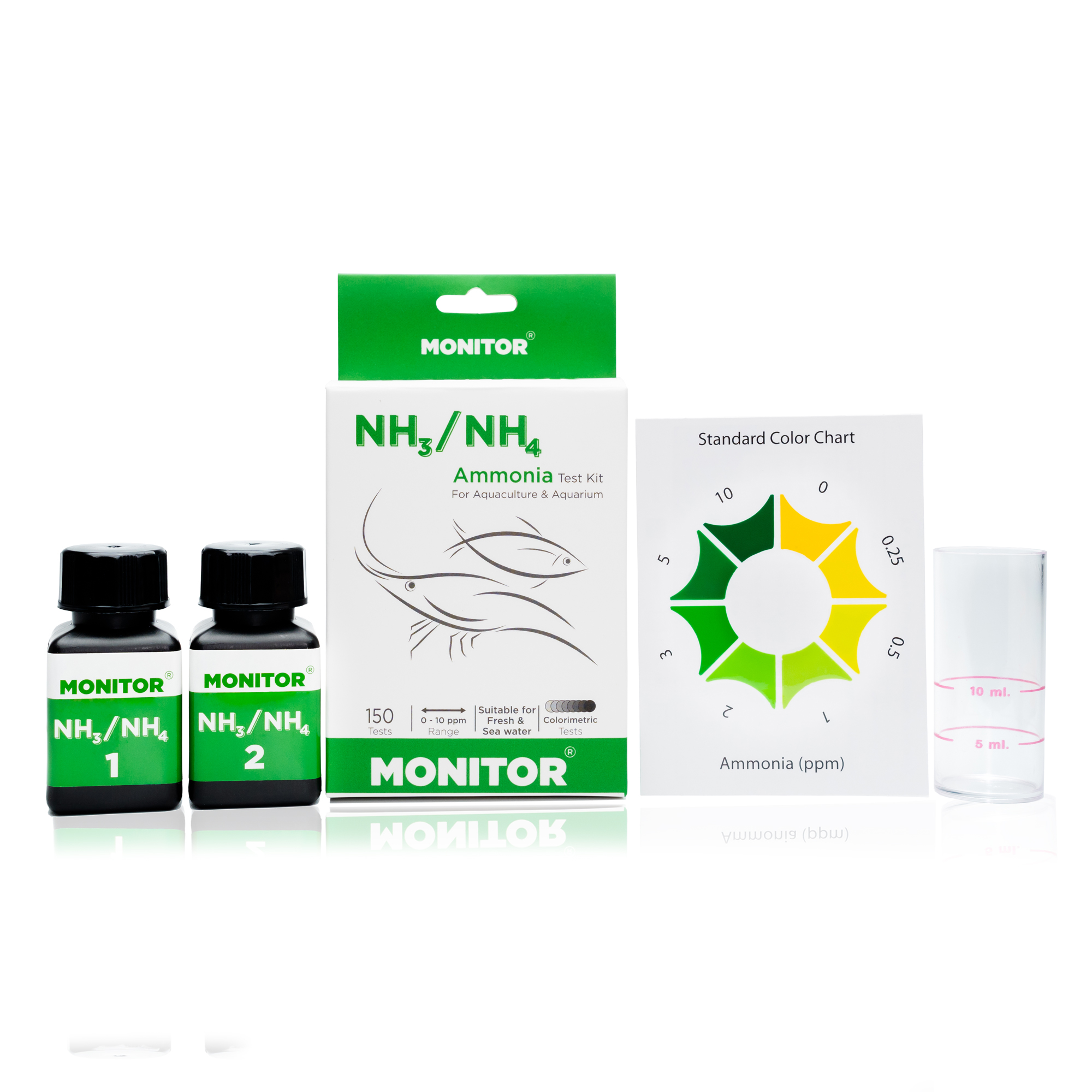 Monitor Water Test Kit - Professional Aquaculture & Aquarium Testing